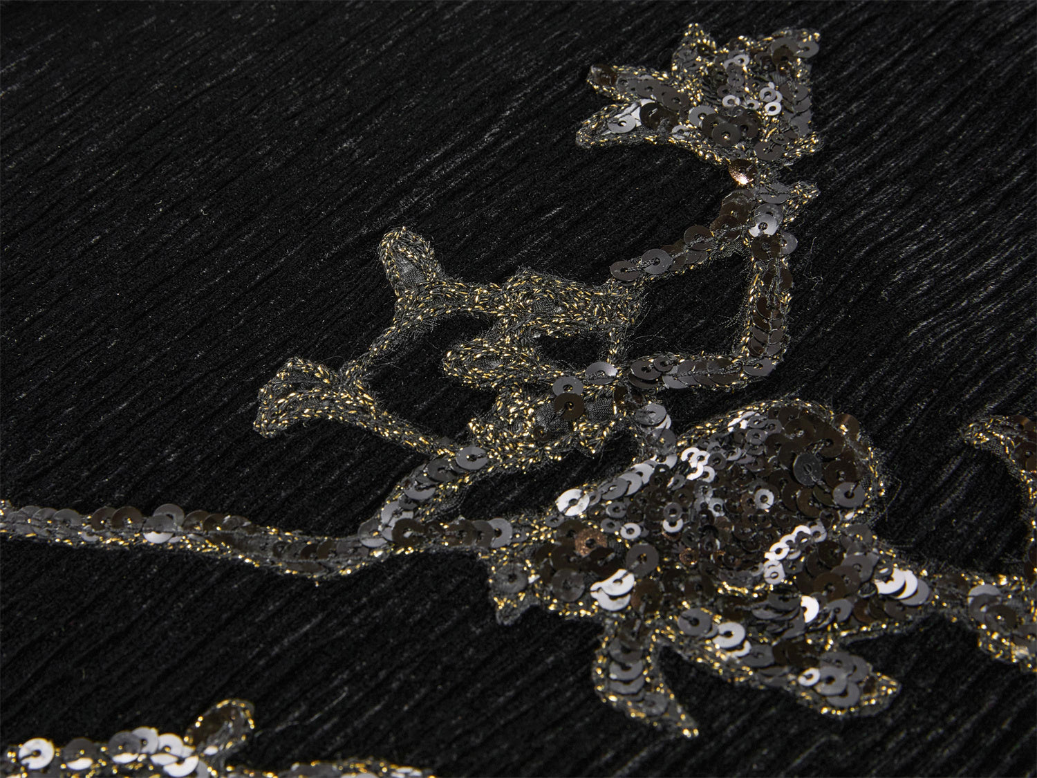 EP YAYING Velvet Pleated Skirt