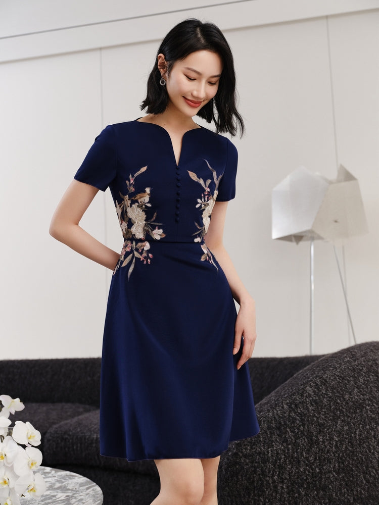 Yaying traditional-style mid-length dress – EP YAYING