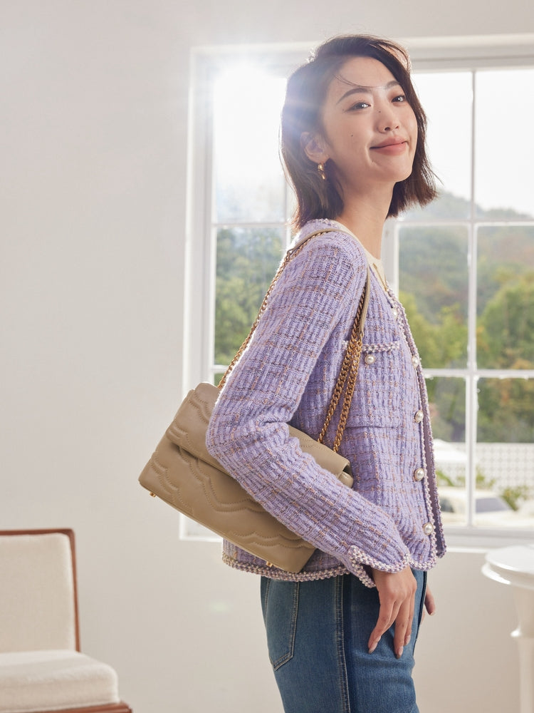 EP YAYING Knitted Jacket